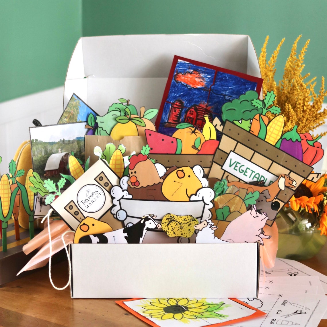 Farm Theme Cognitive Activity BUNDLE | Etsy