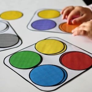 Matching Mats: Colors, Animals, Food, Shapes, Body Parts, Clothing and ...