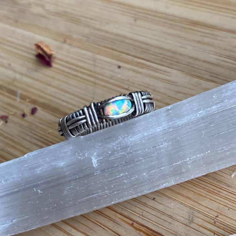 Wire Woven Ring - Etsy