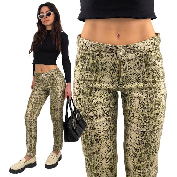 Snakeskin Pants - Etsy