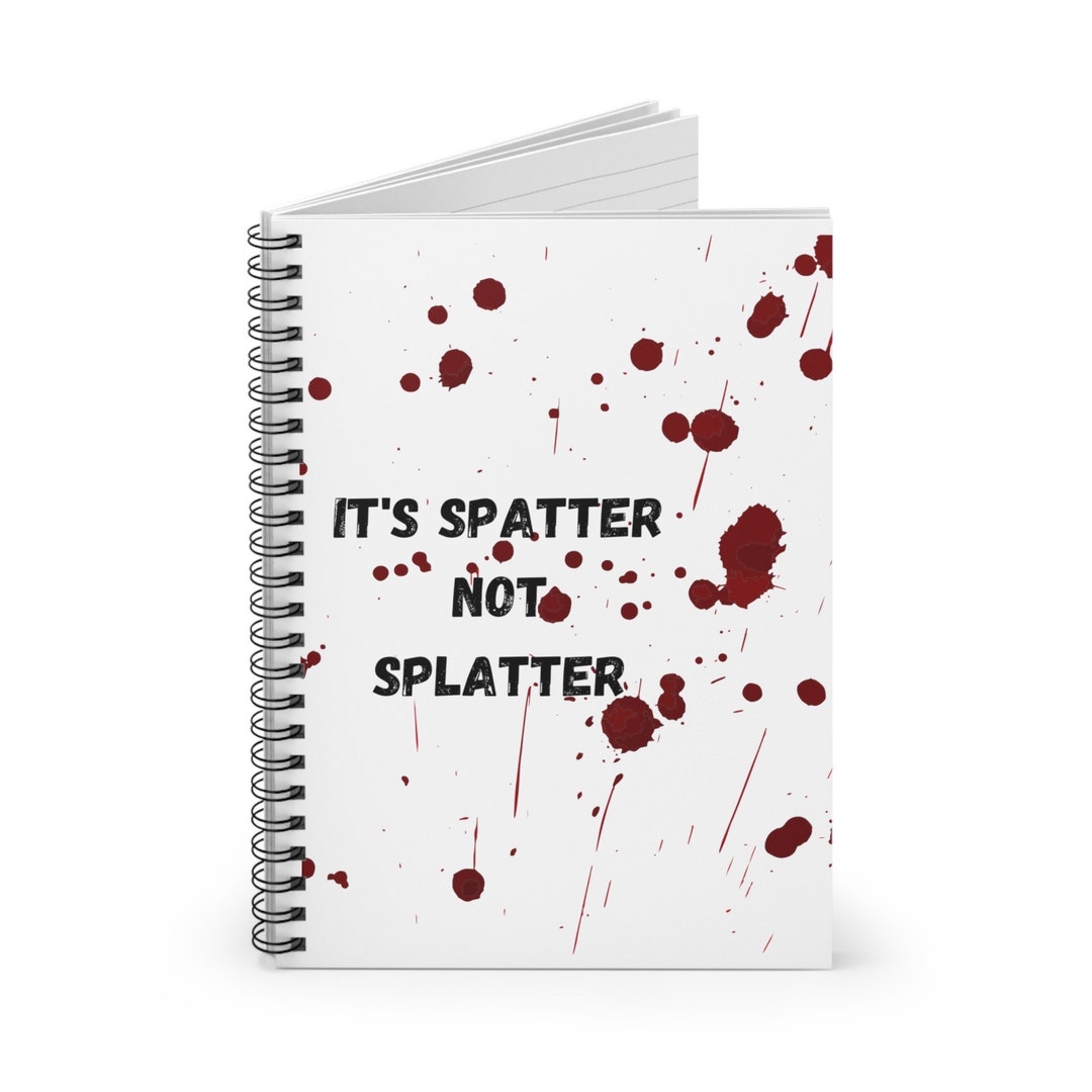 Crime Scene Investigator Notebook, Crime Lover Gift, Daily Use Notebook ...