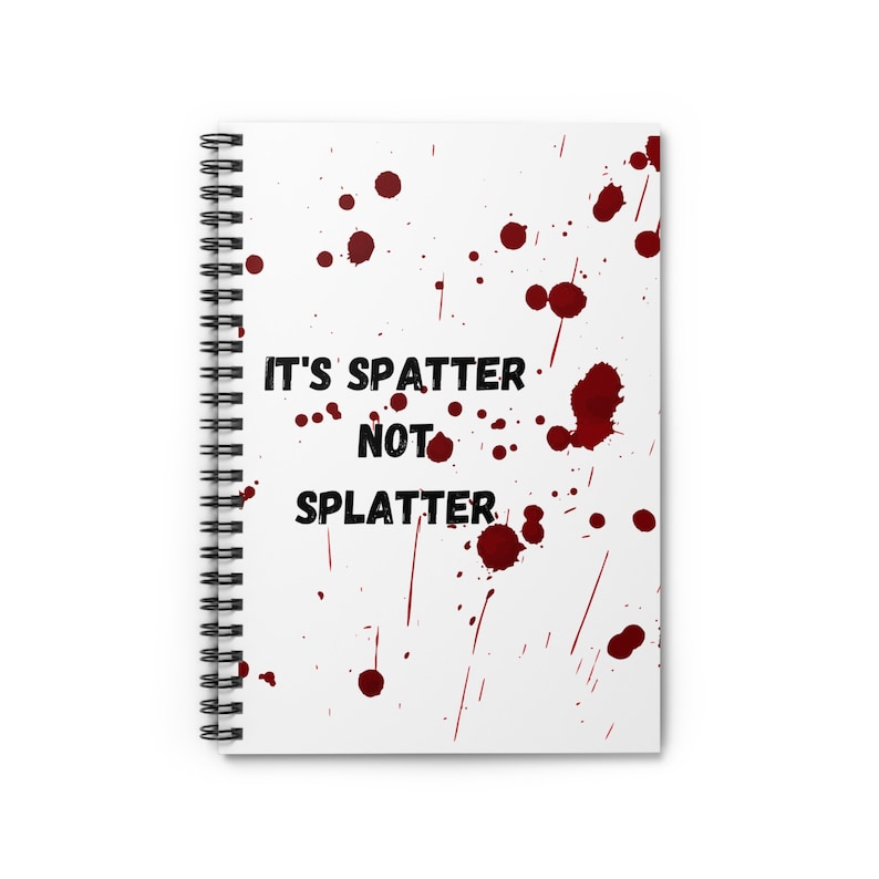 Crime Scene Investigator Notebook, Crime Lover Gift, Daily Use Notebook ...