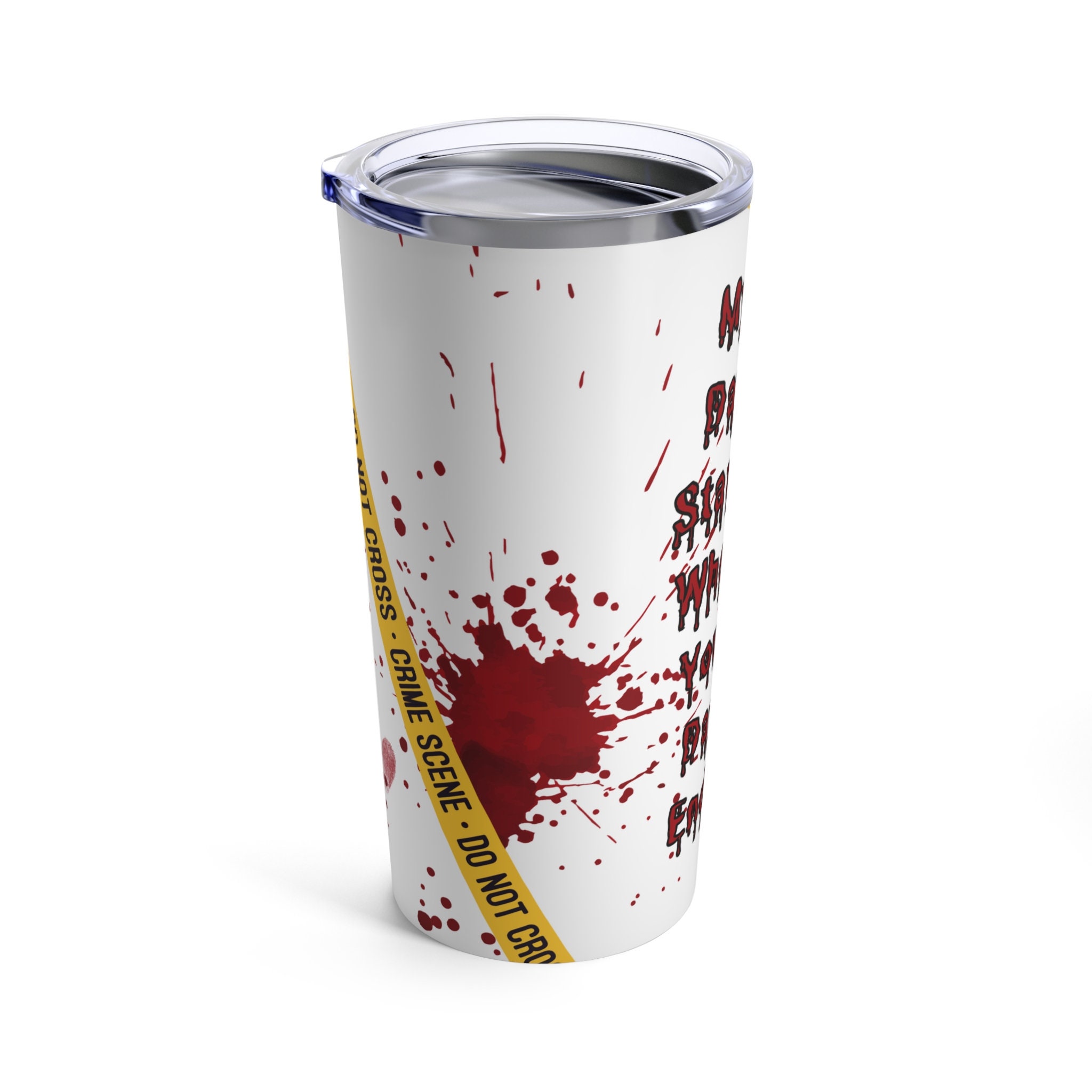 CSI Tumbler 20oz. Crime Scene Investigator, Investigation, Blood ...