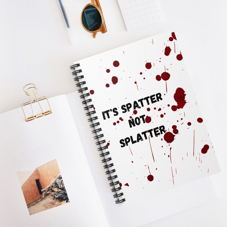 Crime Scene Investigator Notebook, Crime Lover Gift, Daily Use Notebook ...