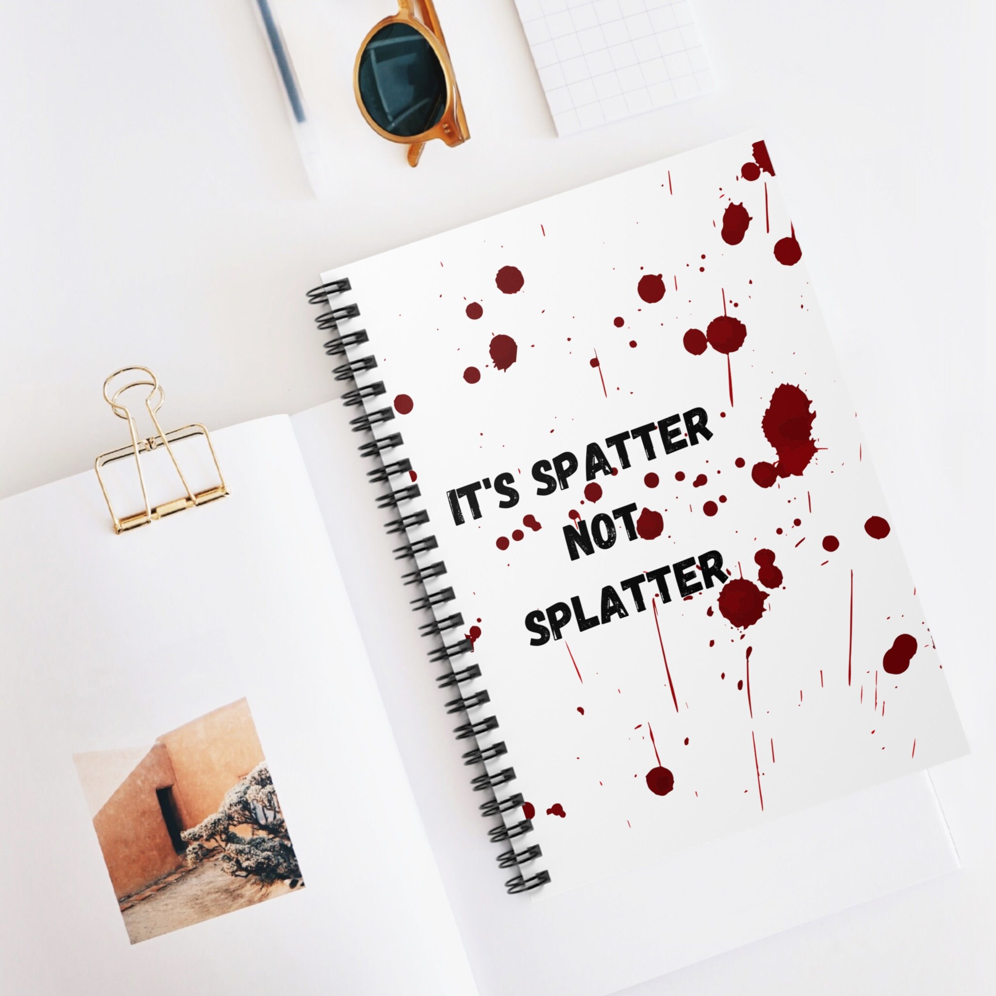 Crime Scene Investigator Notebook, Crime Lover Gift, Daily Use Notebook ...