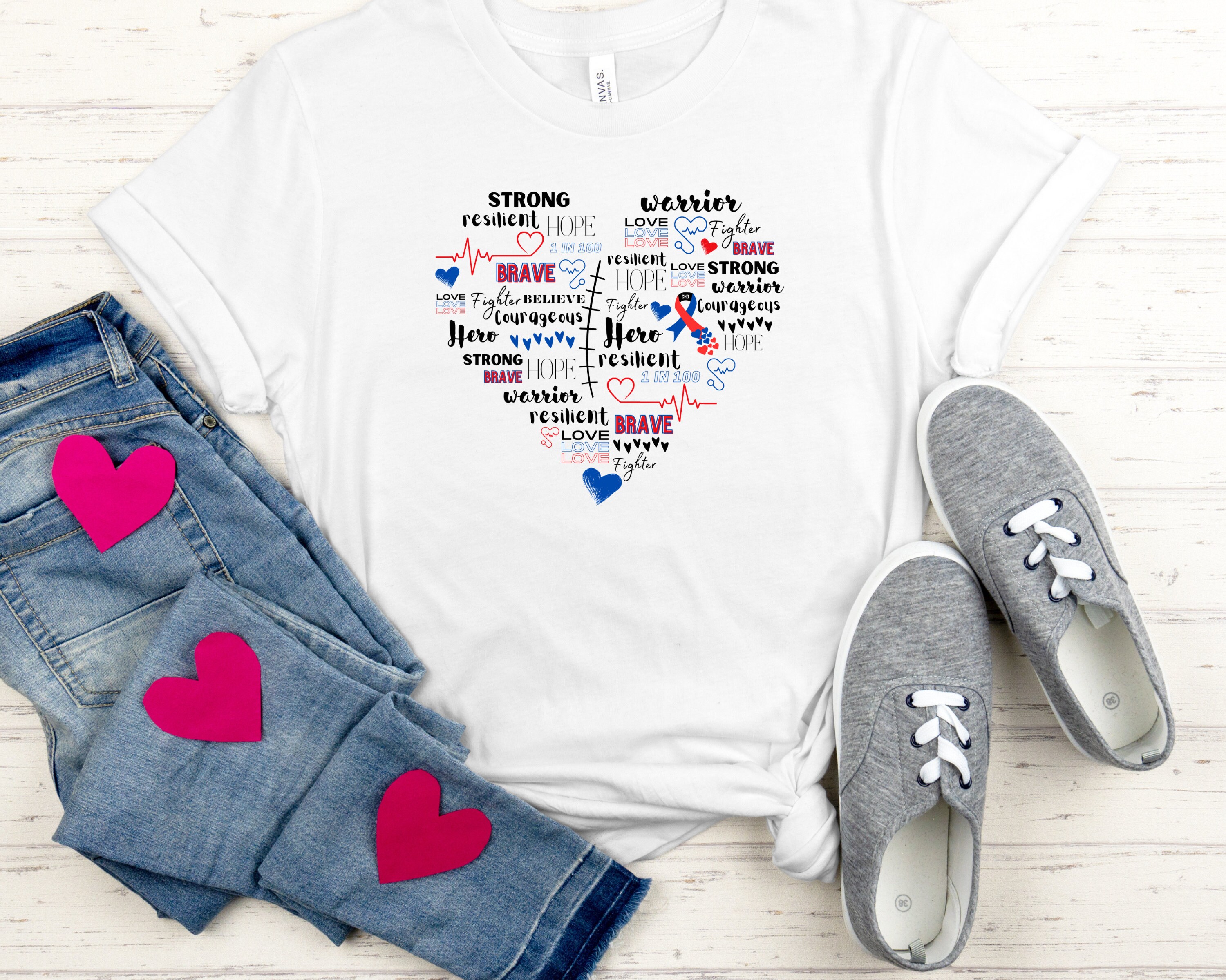 CHD Heart Warrior Congenital Heart Defect, CHD Awareness 1 in 100 ...