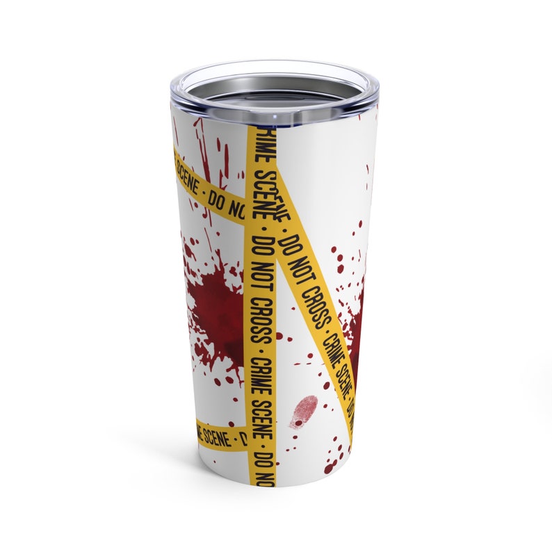 CSI Tumbler 20oz. Crime Scene Investigator, Investigation, Blood ...