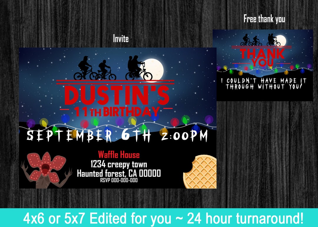 Stranger Things Party! Stranger Things Birthday, Stranger Things Watch ...