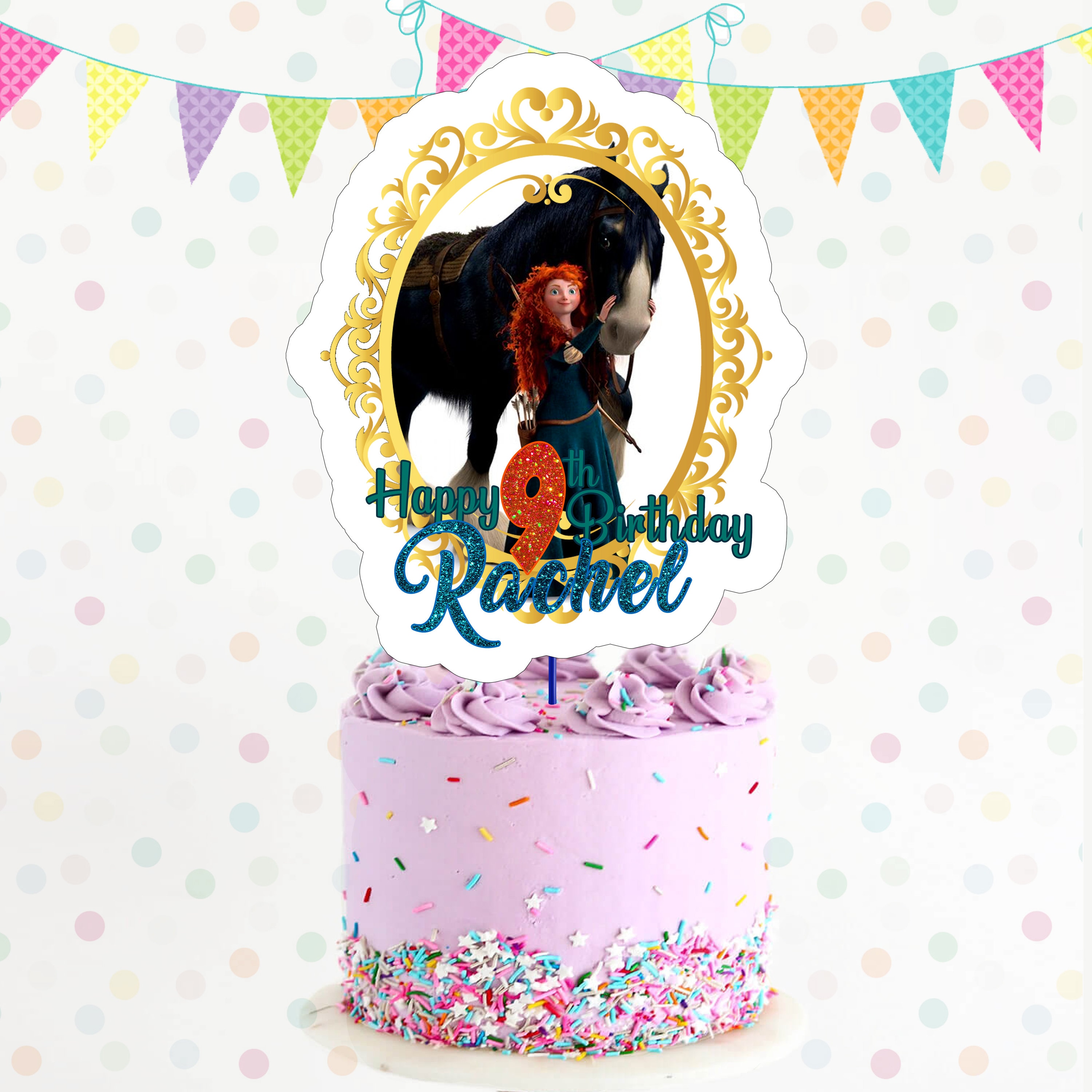 Merida Birthday Cake Ideas