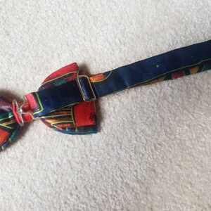 80's/90's Vintage Rainbow Cumber Band and Bow Tie/ Retro Men's Wedding ...