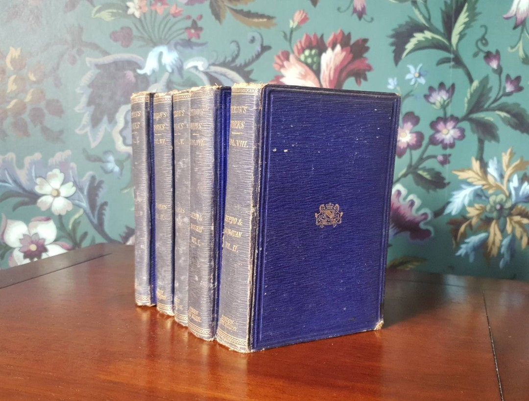 1873 Edition Byron Poetry Beppo and Don Juan/ Antique Lord Byron Poetry ...