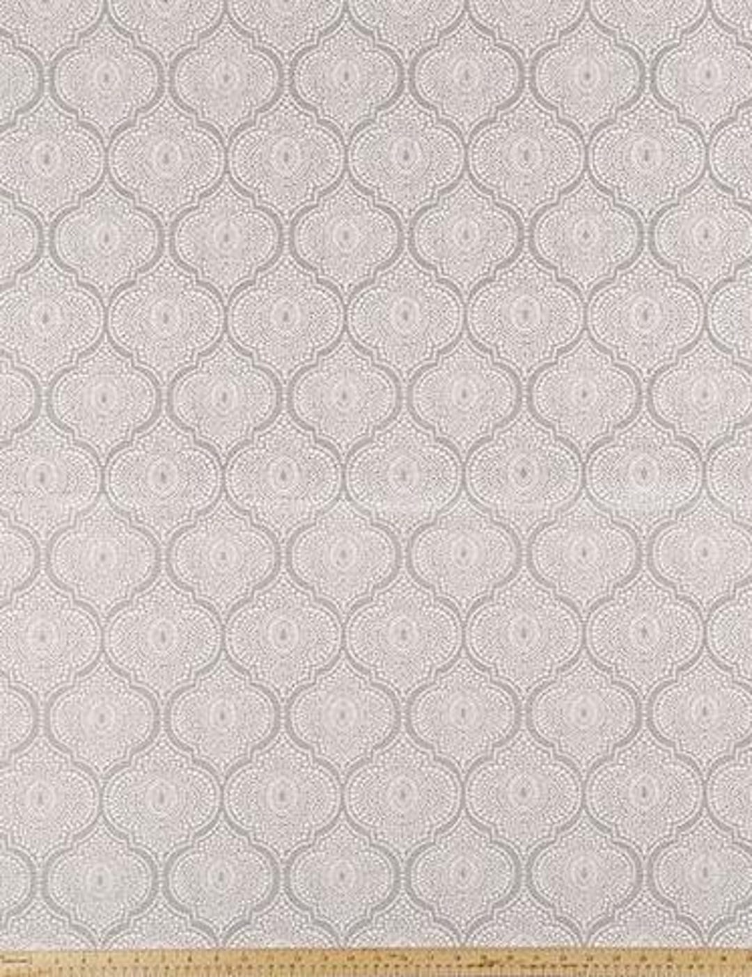 Arabesque Quartz Grey Rochefort by the Half Yard - Etsy