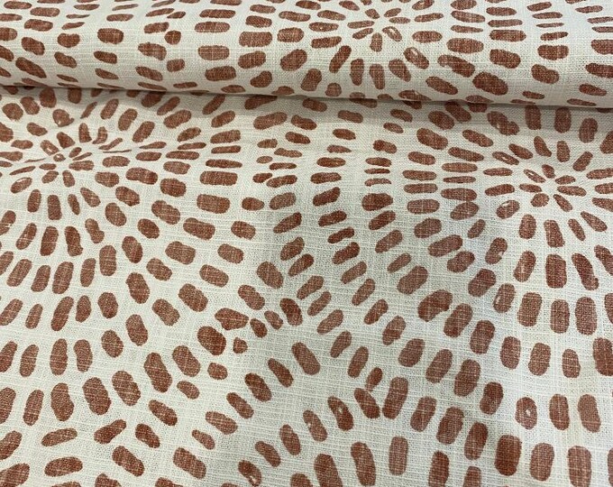 Cecil Potters Wheel Slub Canvas Home Decor Fabric by the Yard - Etsy