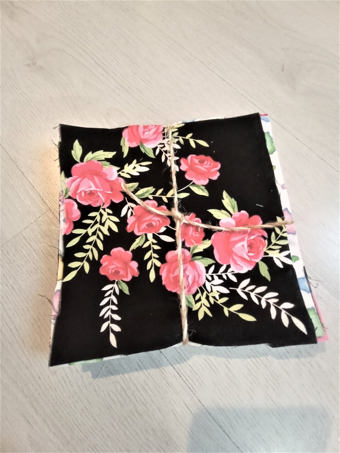 20 Fabric Squares Bundle, 6 Inch Squares, Fabric Scrap Bundle - Etsy