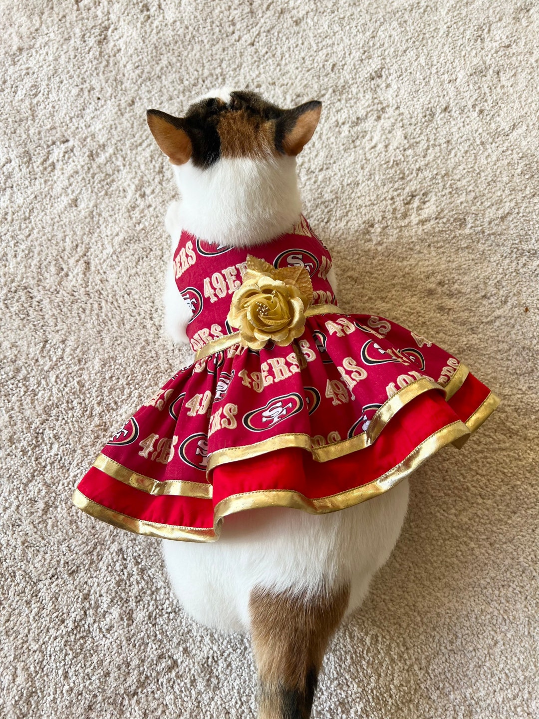 49ear Dress for Cat, Small Dog, Custom Made, Cat Lover, Cute Dress - Etsy