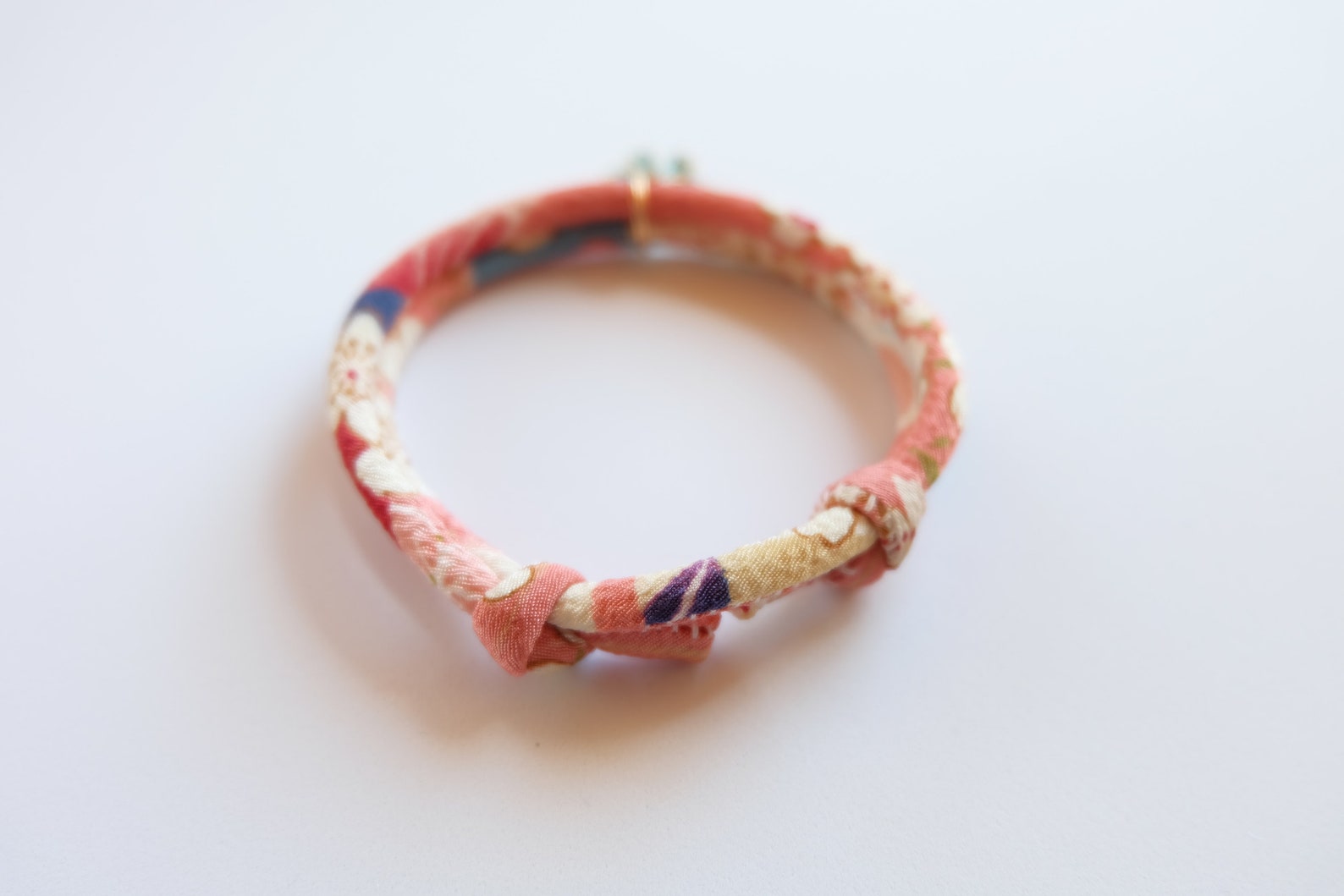 Hand Made Japanese Style Collar With Charm for Cat 4mm / | Etsy