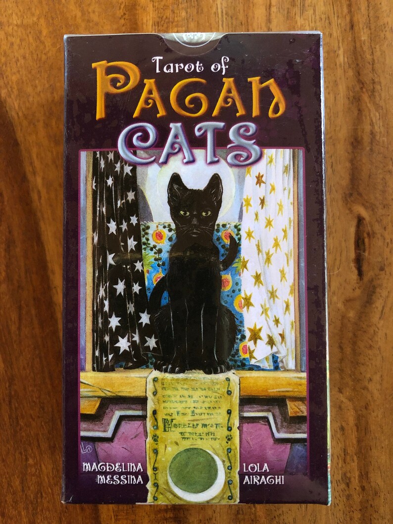 Tarot of Pagan Cats Full Size Deckborderless Edition | Etsy