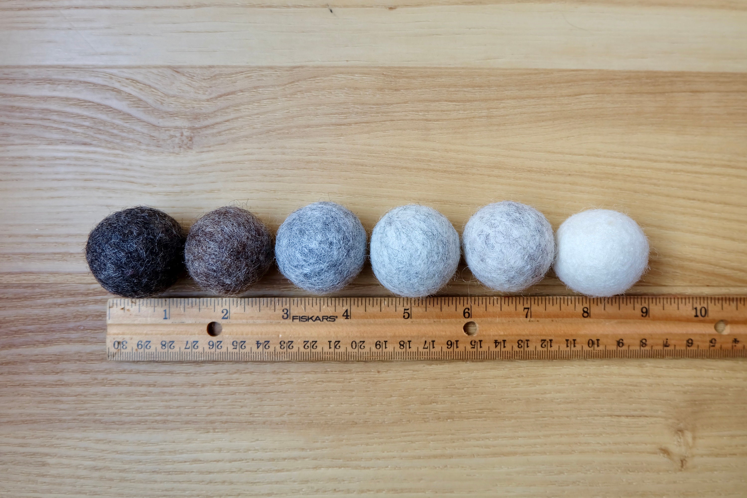 100% Natural Color Wool Cat Ball Cat Toy 6 X 3cm Wool Felt - Etsy