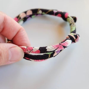 Hand Made Japanese Style Collar for Cat (4mm) /kitten, Adjustable Super ...
