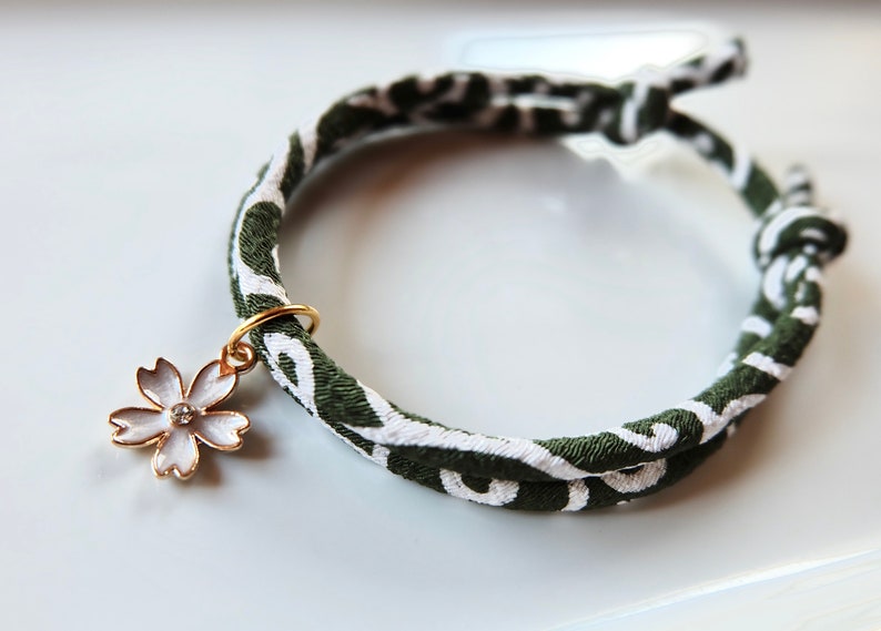 Hand Made Japanese Style Collar for Cat 4mm /kitten - Etsy