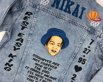 Memorial Jean Jacket - Etsy