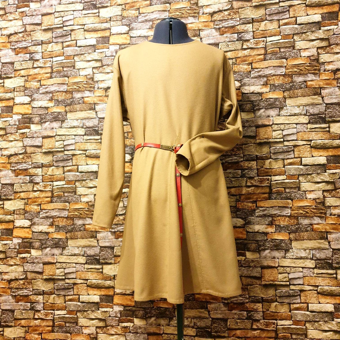 Woolen Medieval Tunic, Bocksten Tunic - Etsy