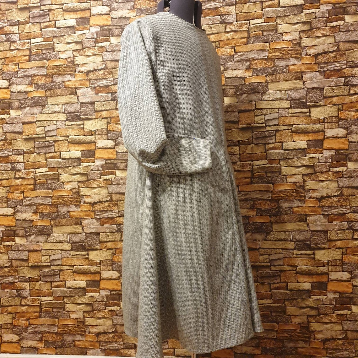 Woolen Medieval Tunic, Bocksten Tunic - Etsy