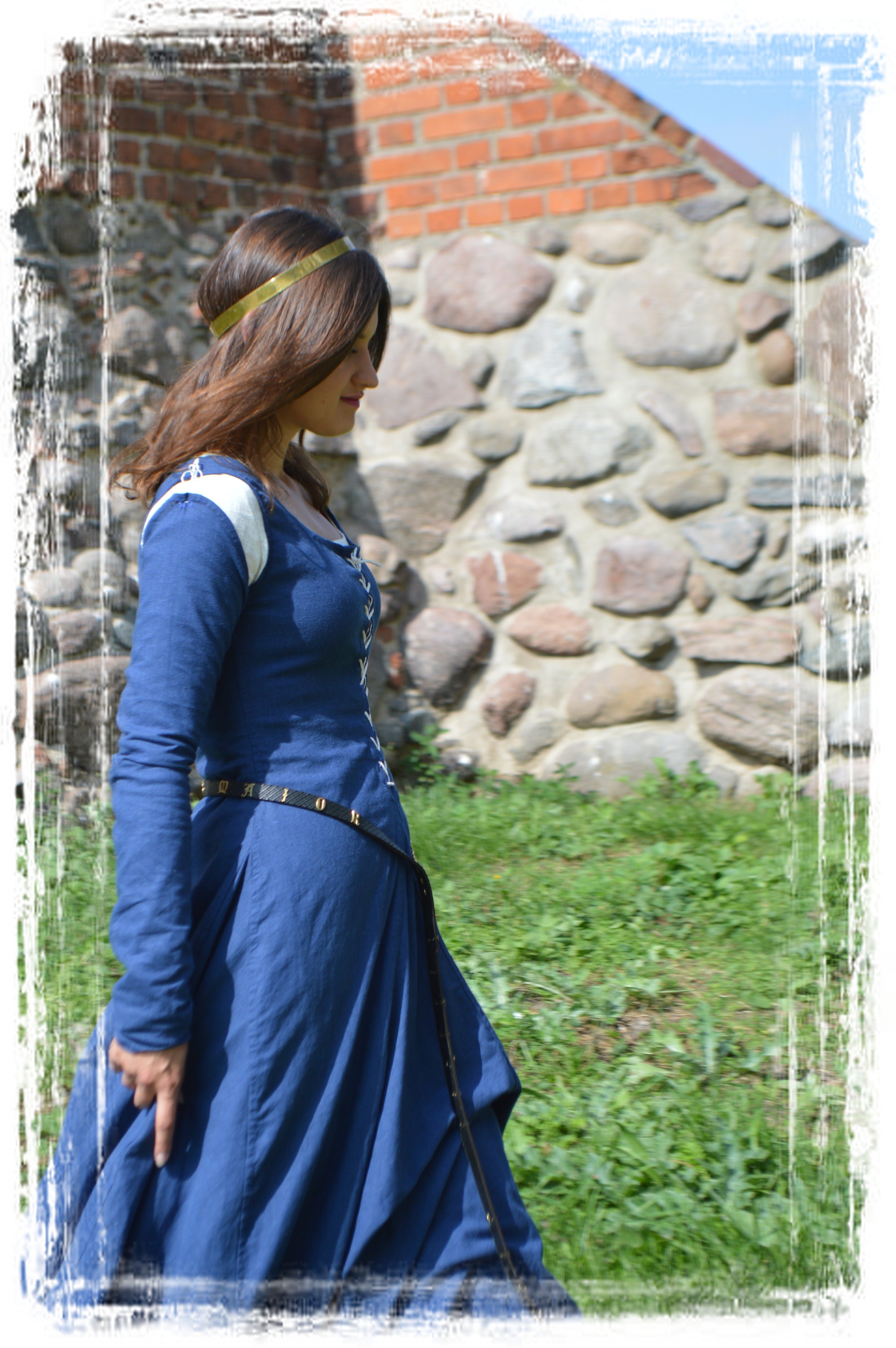 Linen LARP DRESS, SCA, Women Outfit, Fantasy Dress, Medieval Style ...