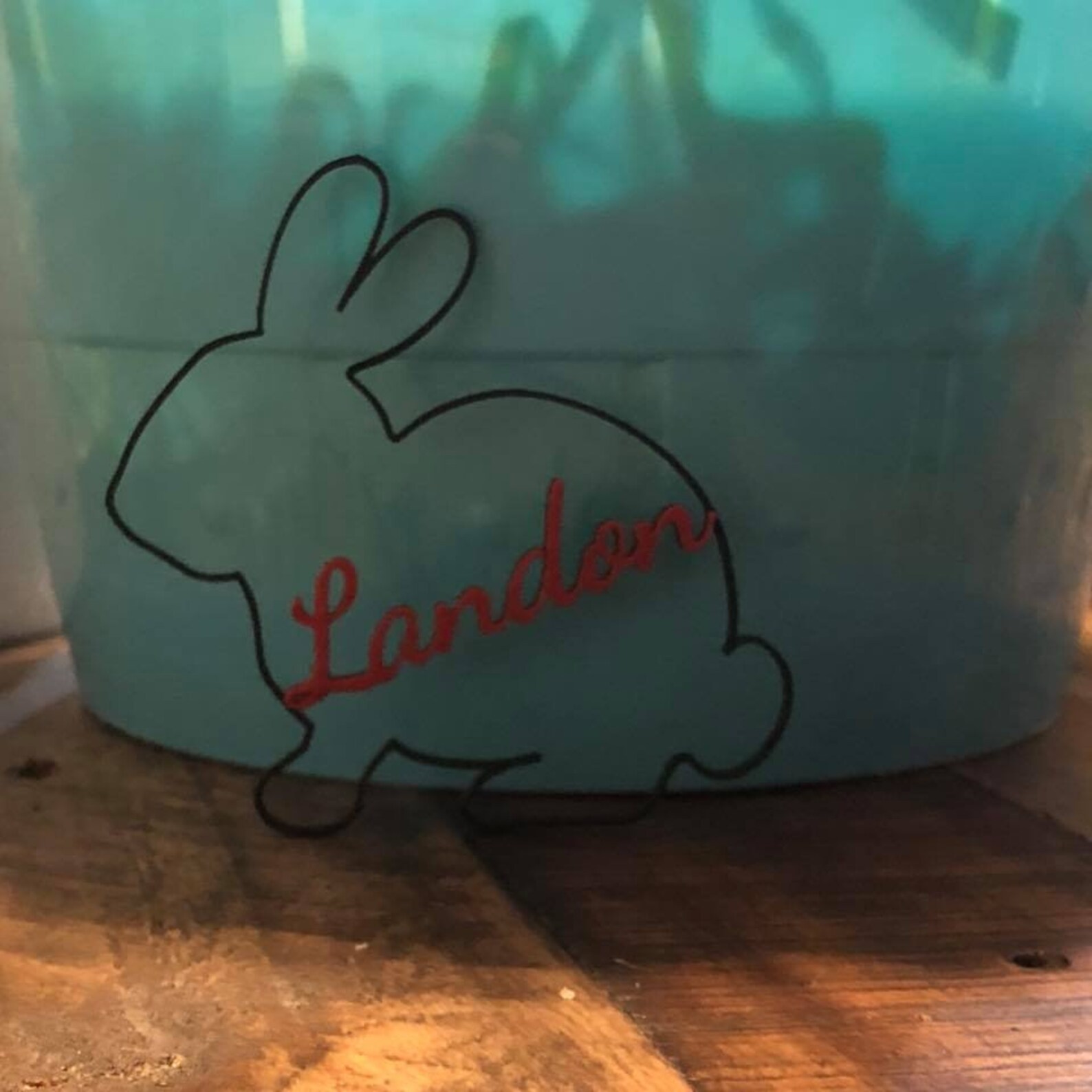 Personalized 3D Printed Easter Basket Tag Easter Basket Tags - Etsy