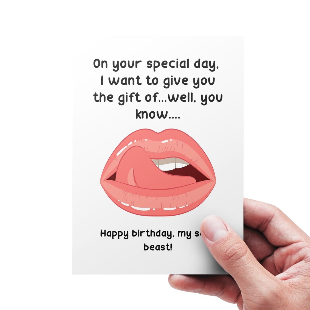 Birthday Card for Him Love Birthday Card for Him Funny Greeting Card ...