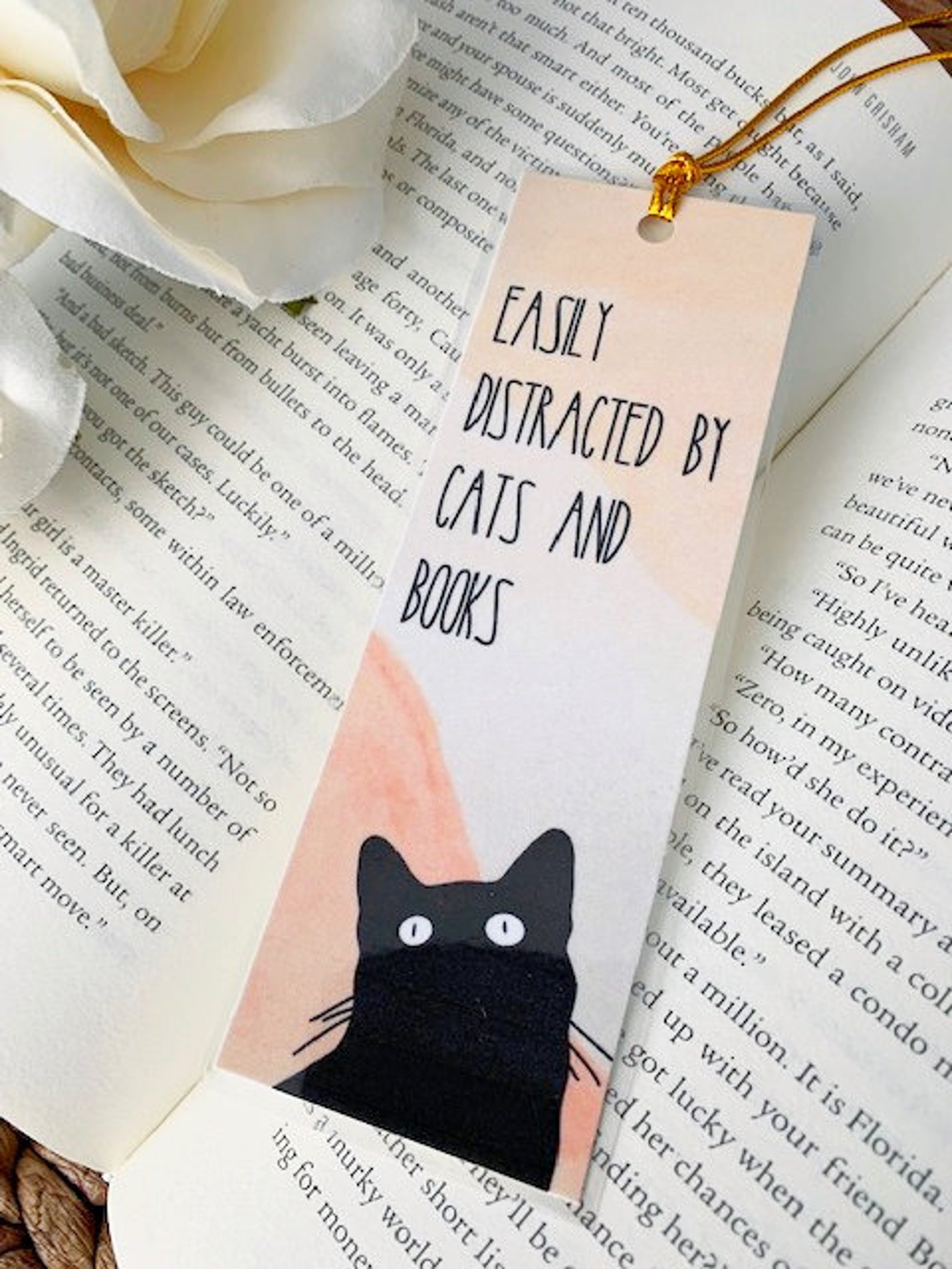 Bookmark for Cat Lovers Cat Bookmark Cute Bookmark for Cat - Etsy Canada