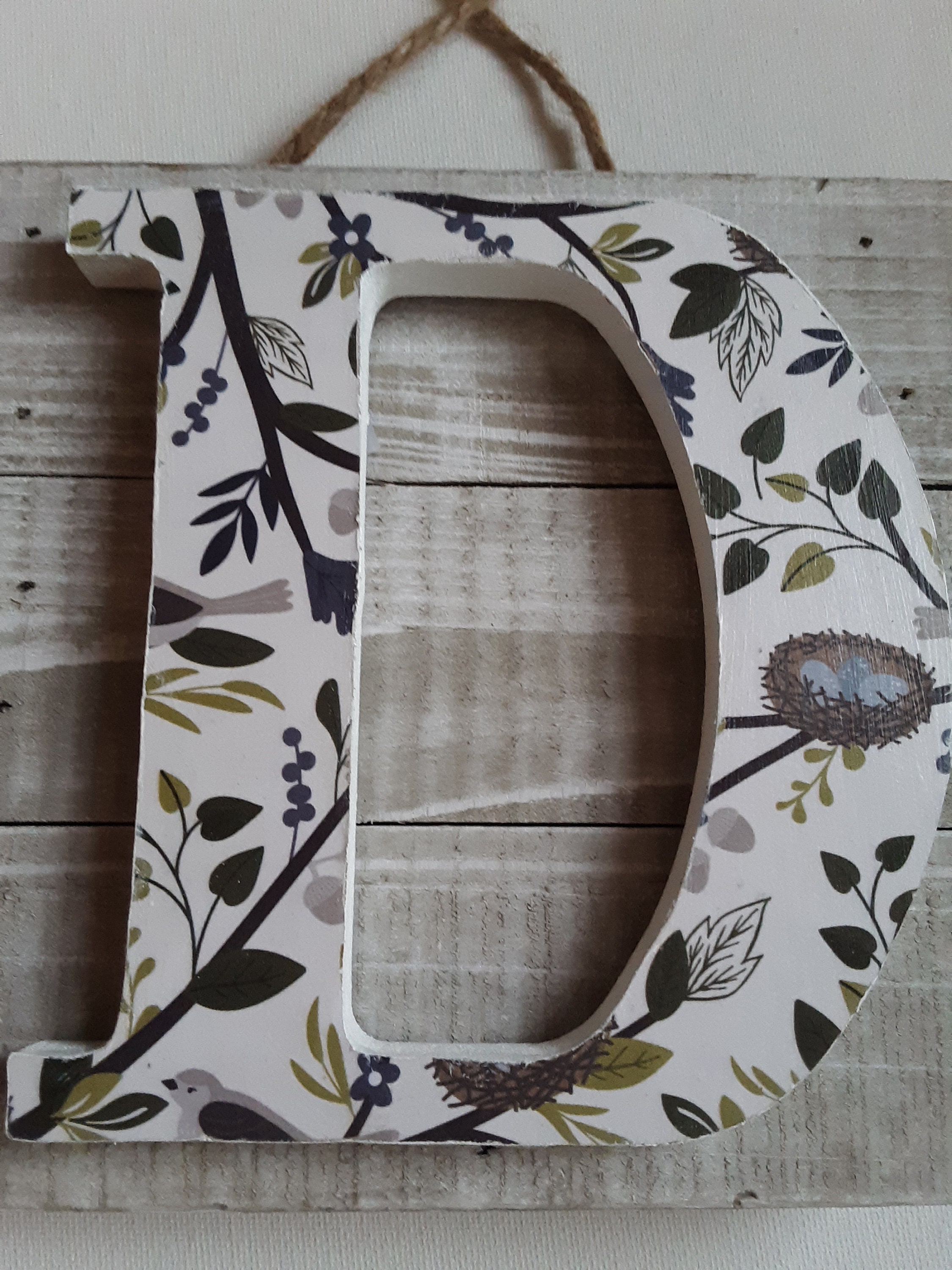 Wooden Letter Sign Wooden Monogram Sign Personalized Wall - Etsy