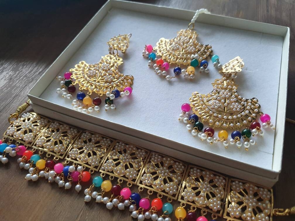 Offer Excellent priced Latest Punjabi Jadua jewellery | Etsy