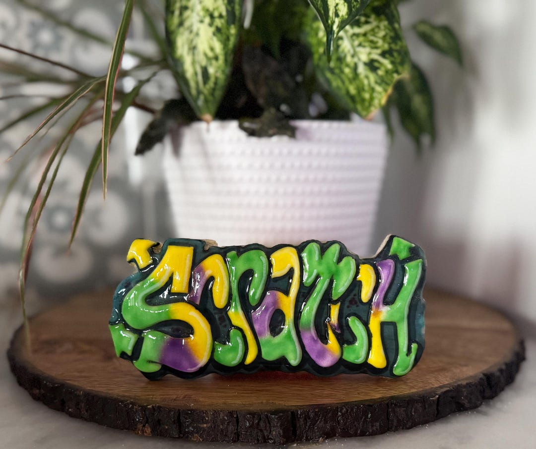 Alan Wake 2 Scratch Graffiti Cookie Magnet - Etsy