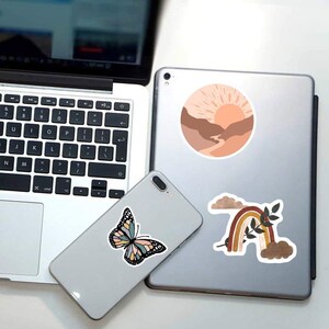 Aesthetic Stickers, Minimalist Stickers, Laptop Stickers, Waterbottle ...