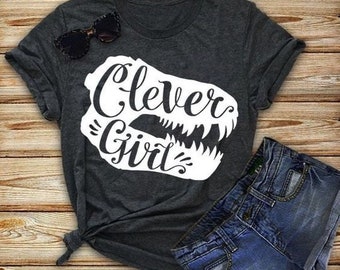 Clever Girl Shirt | Etsy