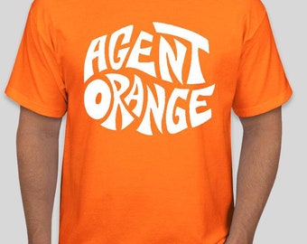 Agent Orange Punk Shirt - Etsy