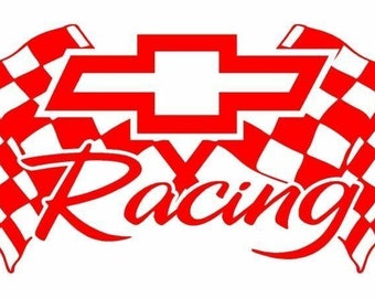 Chevy Racing Die Cut Vinyl Decal Sticker Large 23 Lots | Etsy
