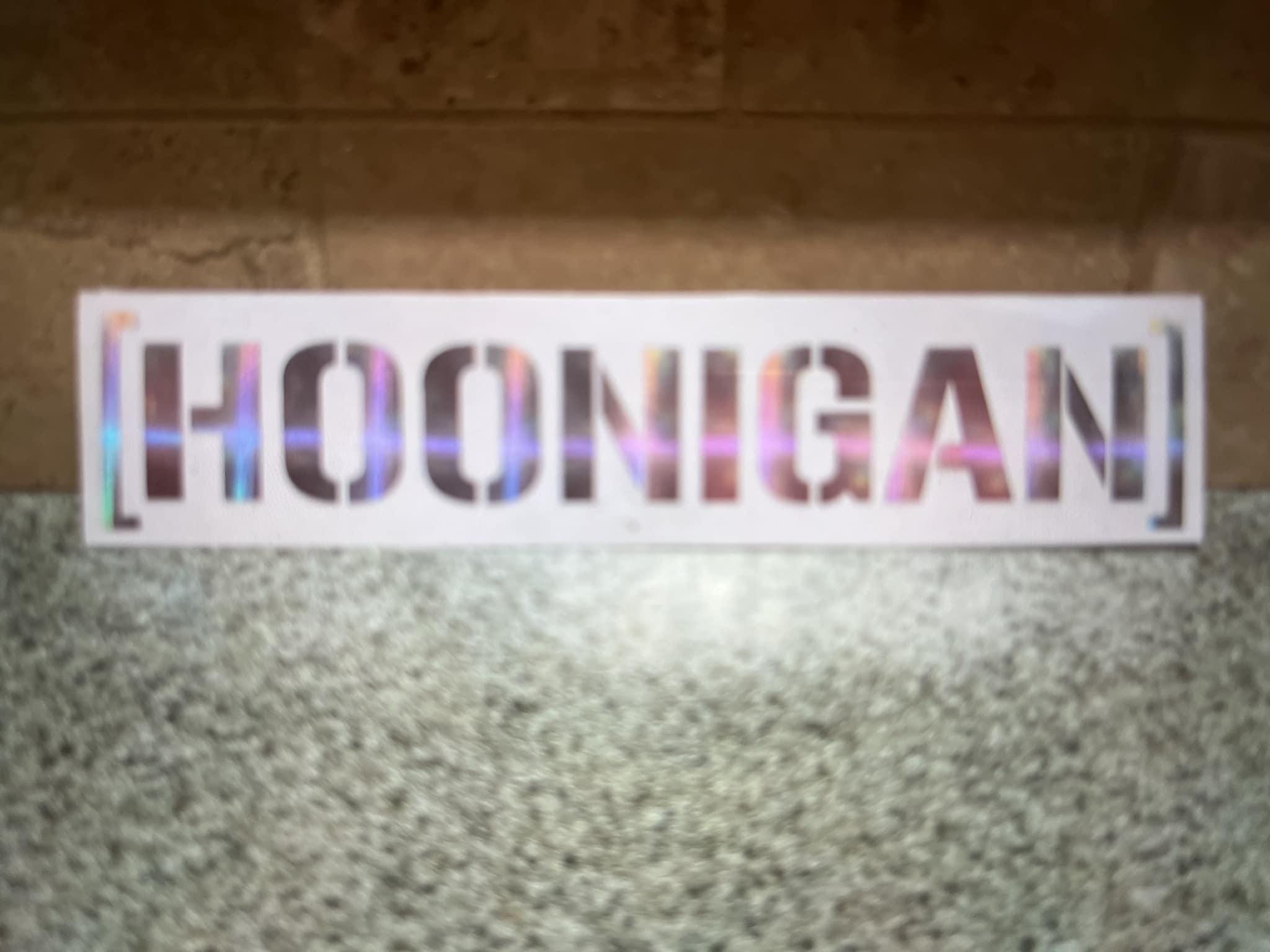 Chrome Hoonigan Die Cut Vinyl Decal Sticker - Etsy