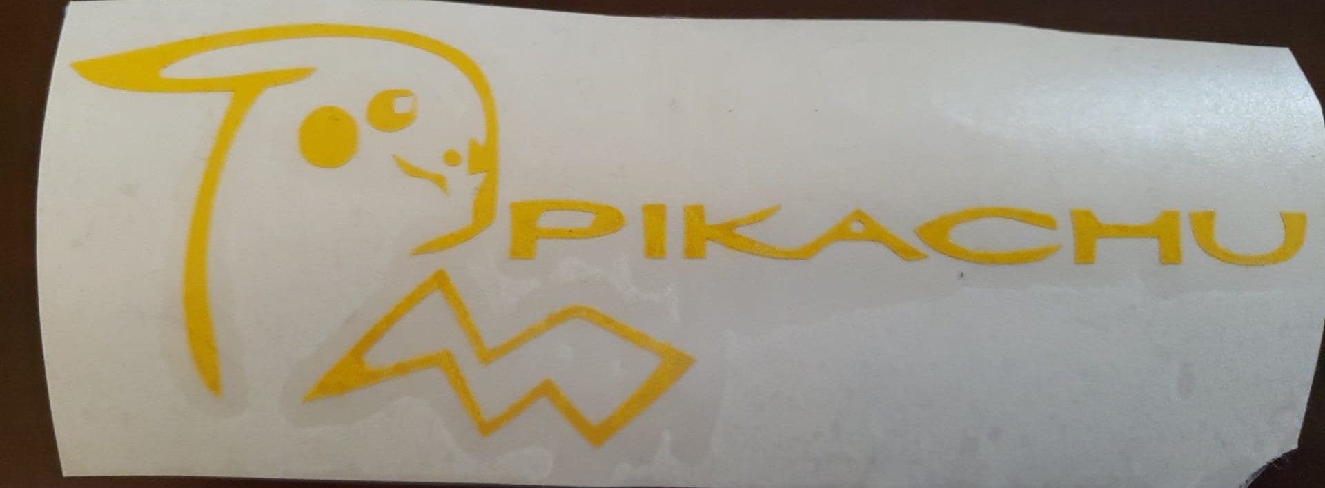 Pikachu Anime Pokemon Die Cut Vinyl Decal Sticker Window - Etsy