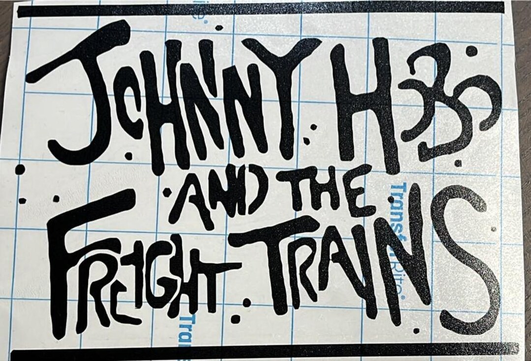 Johnny Hobo and the Freight Trains Die Cut Vinyl Decal Sticker - Etsy