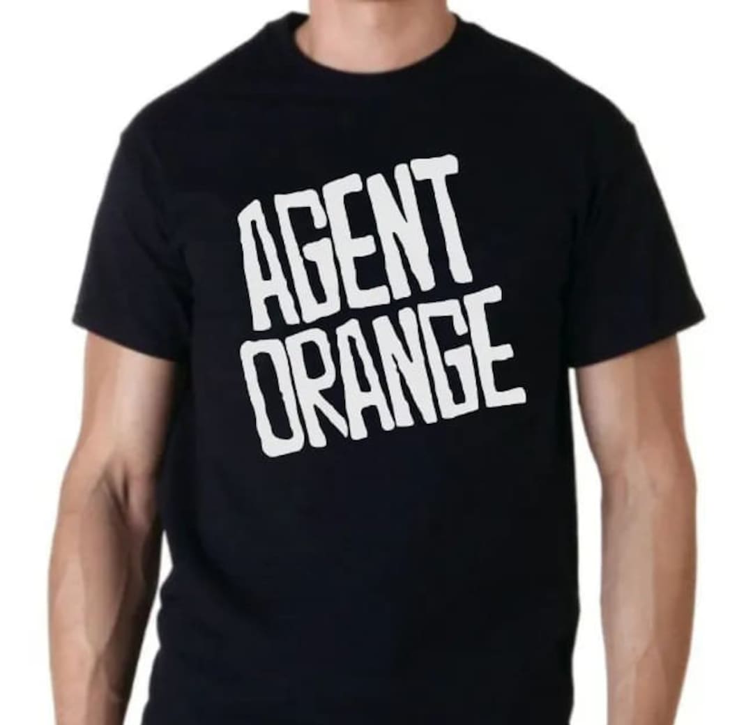Camiseta Agente Naranja Tee Punk Band Music - Etsy España