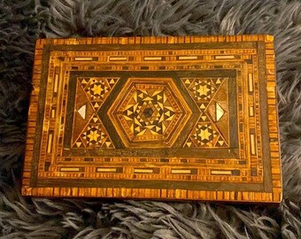 Damascus Mosaic Box - Etsy