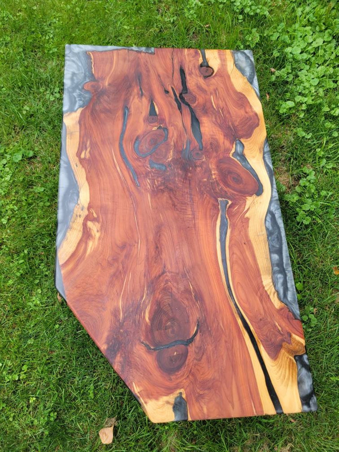 Eastern Red Cedar With Epoxy Coffee Table - Etsy