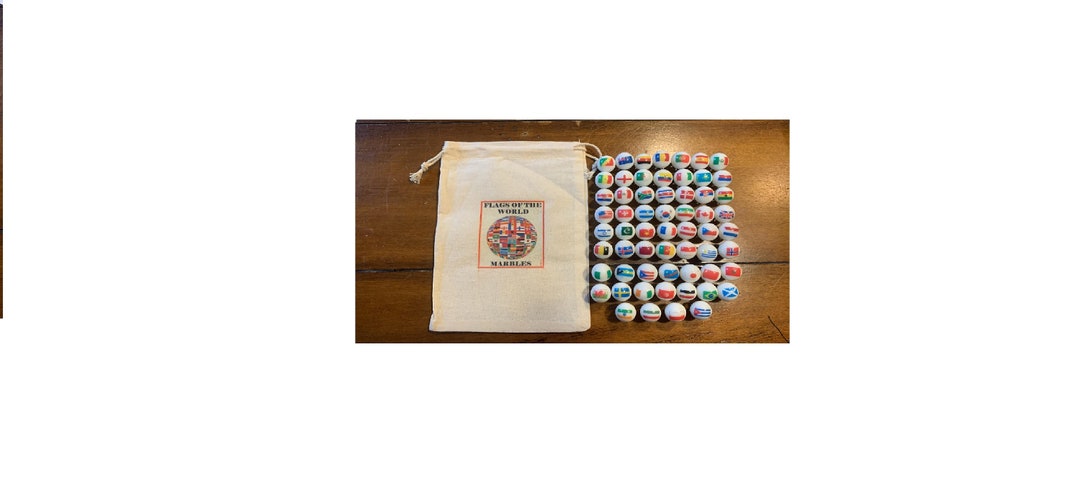 Country Flags Flags of the World 5/8 Inch Size Marbles With Stands - Etsy