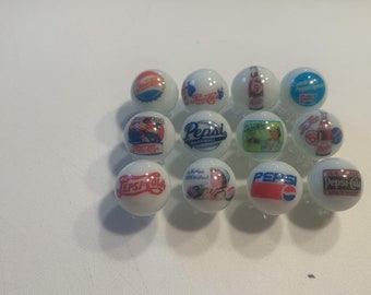 Pepsi Cola Marbles - Etsy