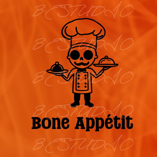 Bone Appetit Svg - Etsy