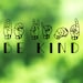 Be Kind American Sign Language SVG and PNG Instant Download - Etsy