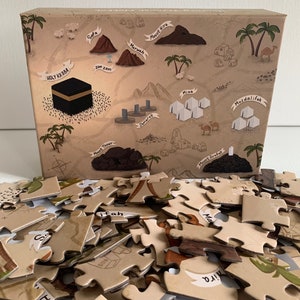 Ramadan & Hajj Puzzle Pack | Set of 2 Puzzles | 120 Piece Puzzle ...