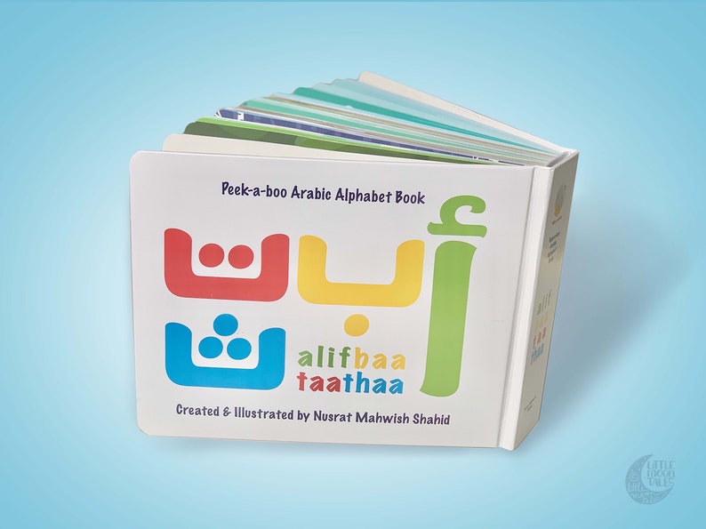 Alif Baa Taa Thaa Arabic Alphabet Book Peek-a-boo Book | Etsy